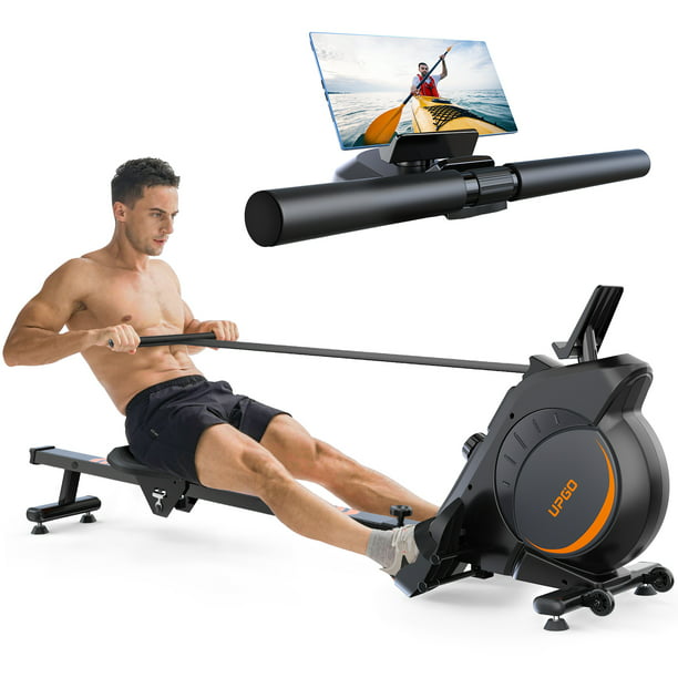 UPGO Magnetic Rowing Machine 350 LB Weight Capacity - Foldable Rower f ...