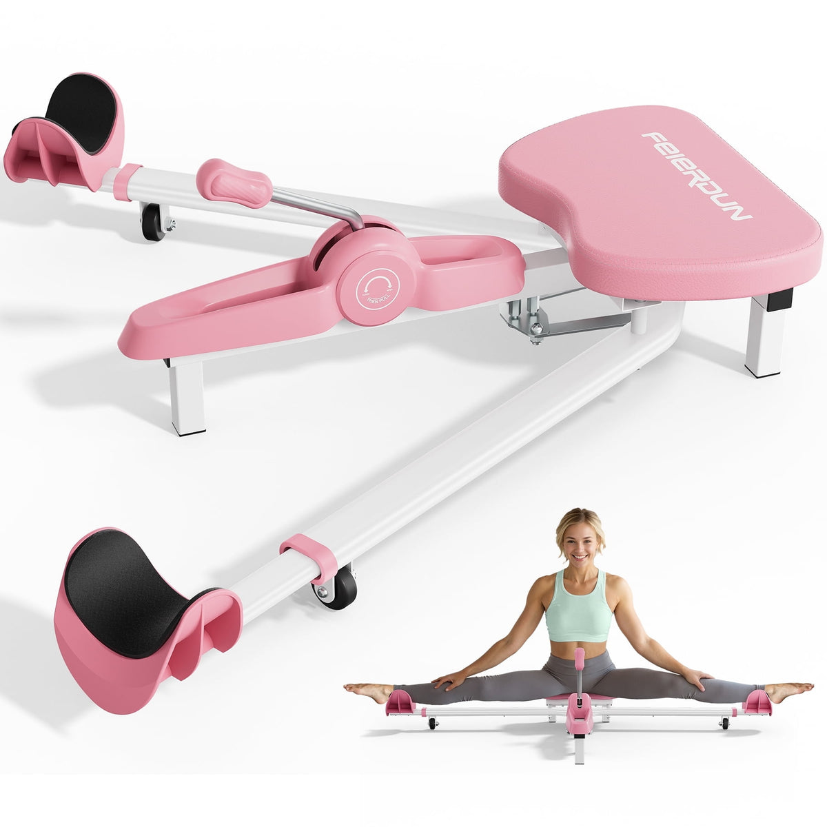 Leg Stretcher Machine, Portable Leg Stretching Training Machine for Im ...