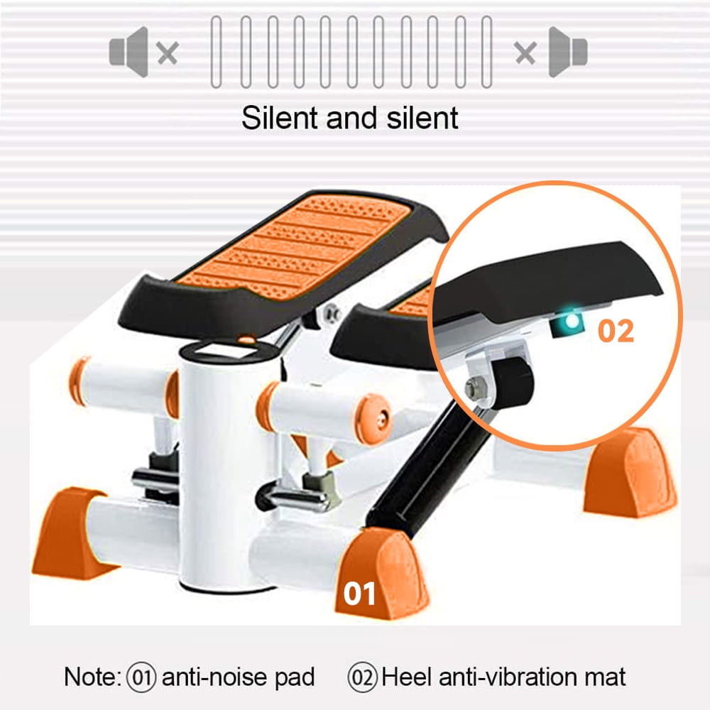 UPGO Mini Steppers Exercise Machine Stair Stepper with Resistance Band ...